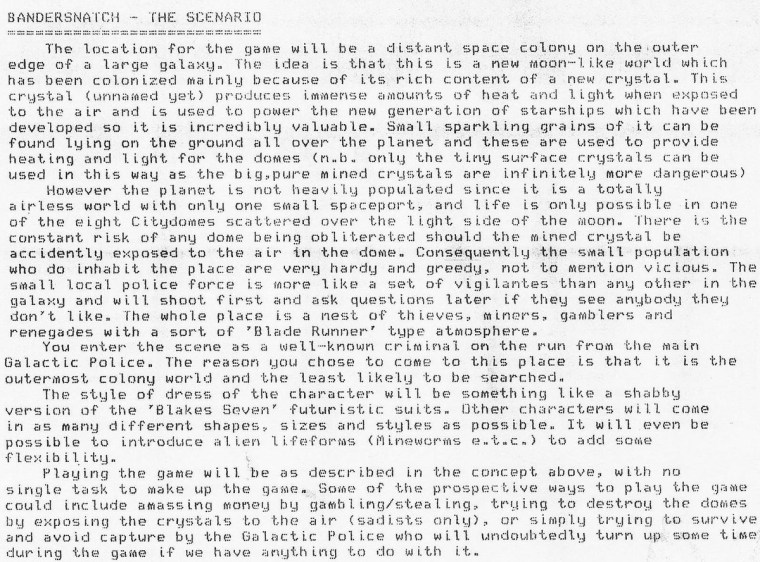 Bandersnatch: the game that killed a company and inspired a Black ...